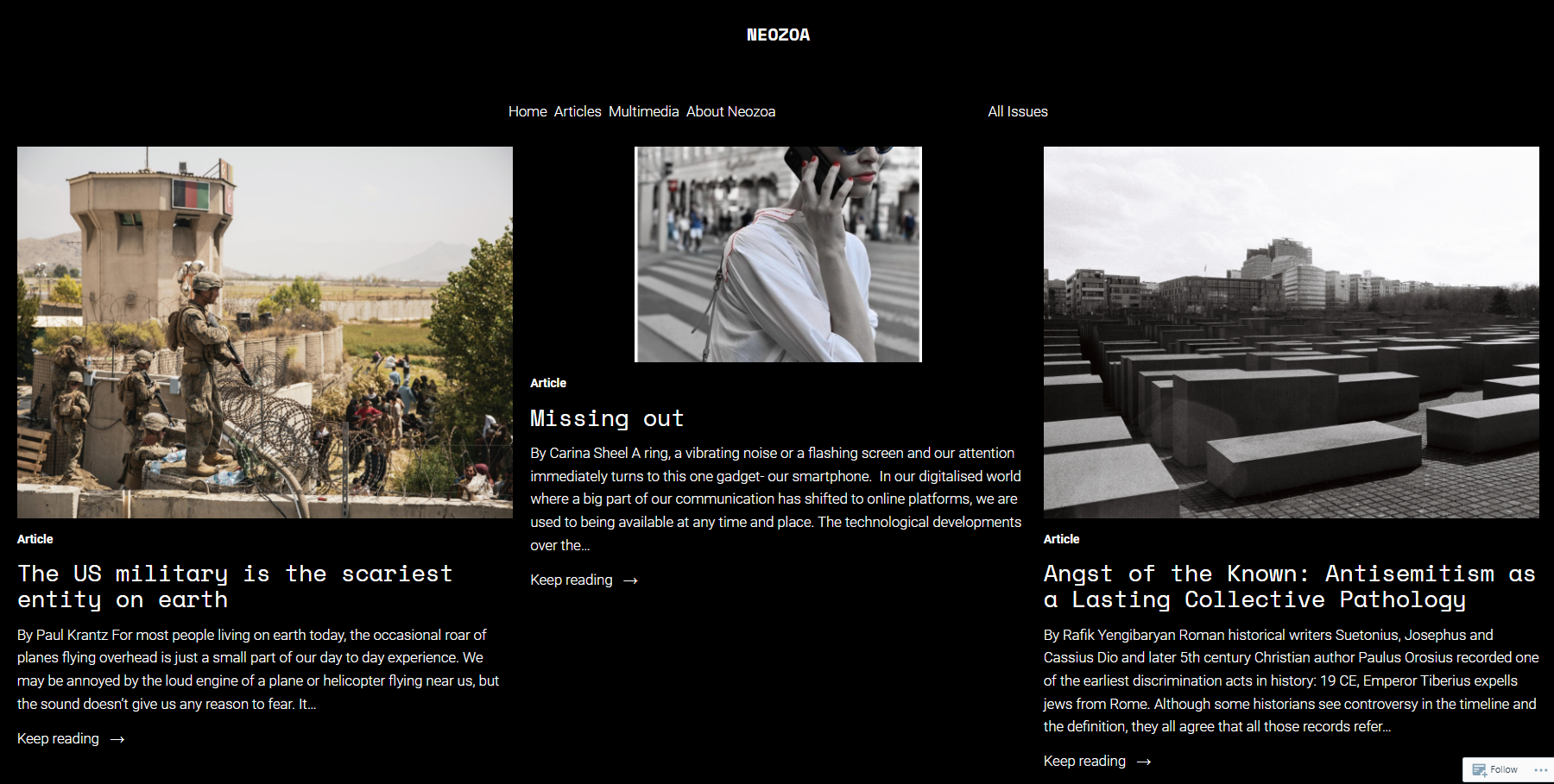 The NeoZoa Digital Magazine - HMKW Digital StoriesHMKW Digital Stories